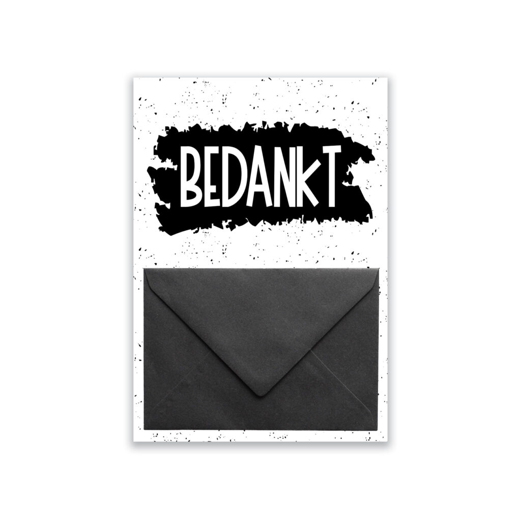Geld/Kadokaart " Bedankt" - Vip Gifts